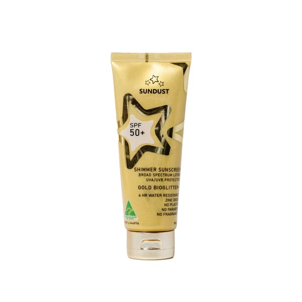 SunDust Gold Bio Shimmer SPF50+ Sunscreen – Desert to Ocean
